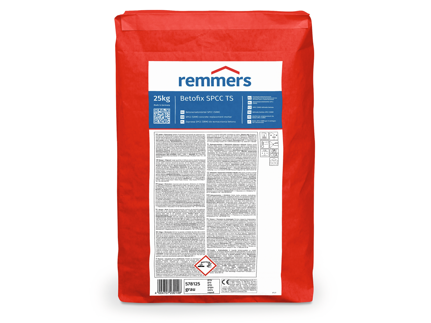 Betofix SPCC TS – Dry spray mortar for concrete repair | Remmers