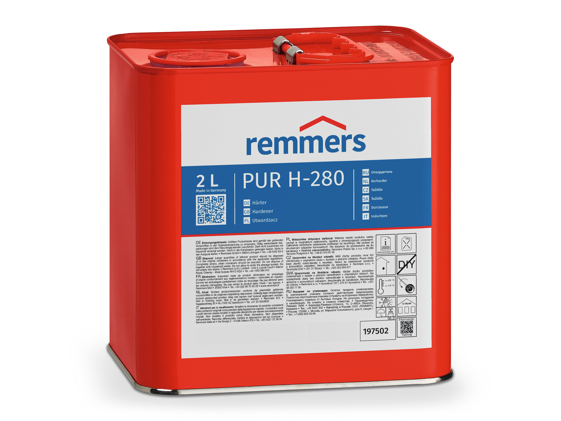 PUR H-280 Hardener : Hardener | Remmers
