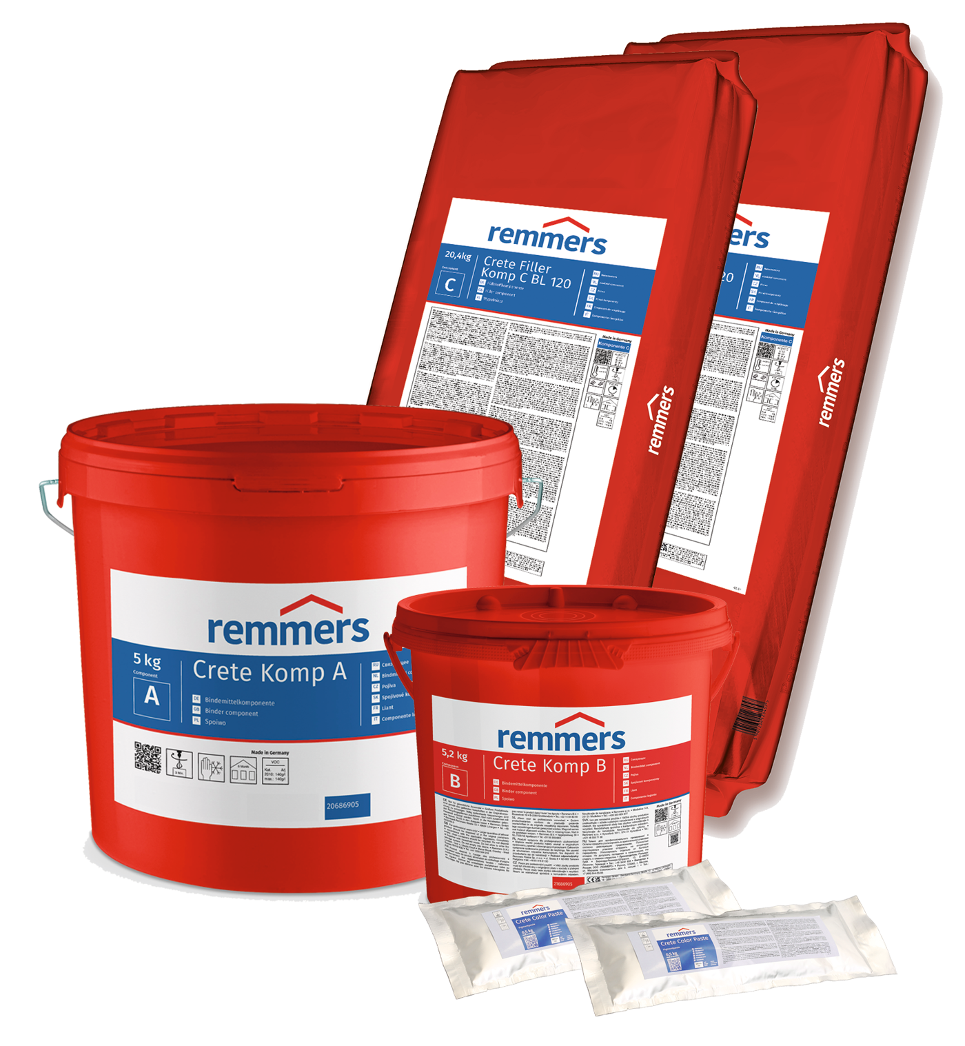 Crete BL 120 – PU-mortel voor de voedingsmiddelensector | Remmers