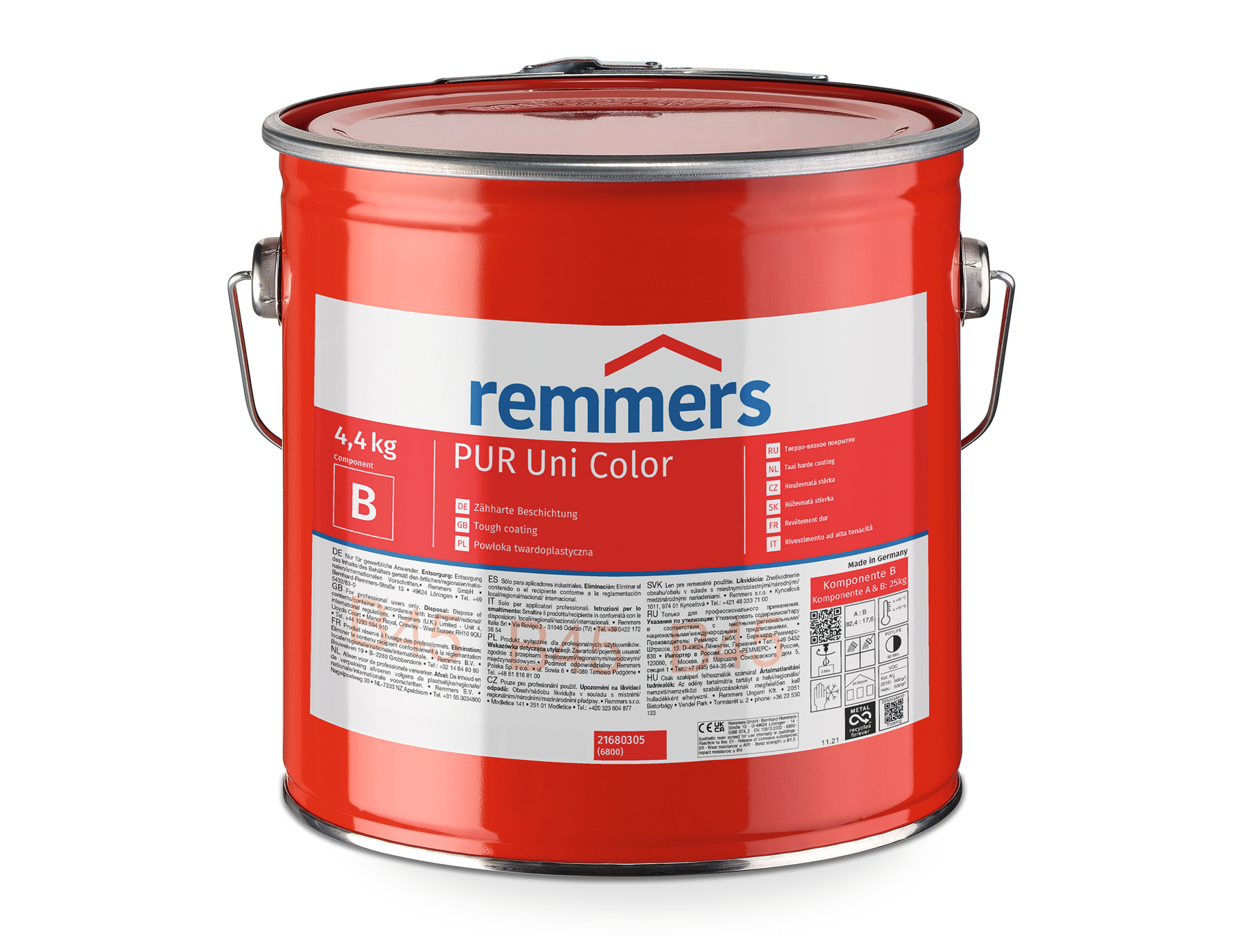 PUR Uni Color – Monochrome PU coating for floors | Remmers