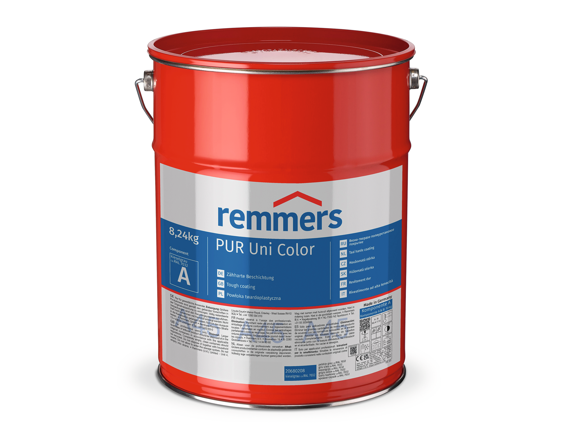 PUR Uni Color – Monochrome PU coating for floors | Remmers
