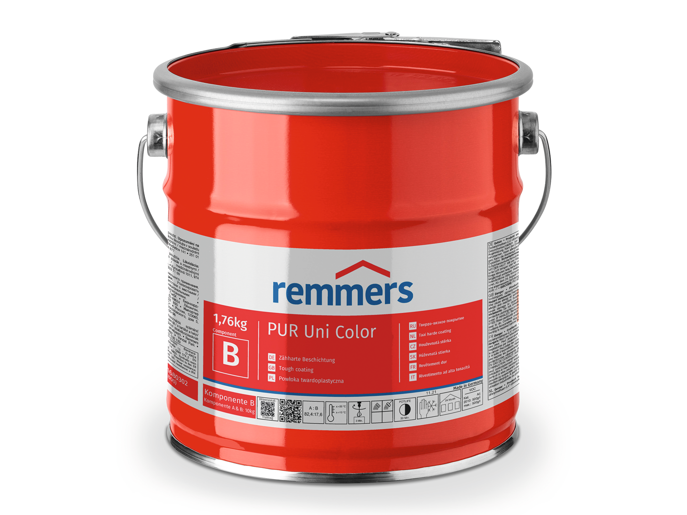 PUR Uni Color – Monochrome PU coating for floors | Remmers