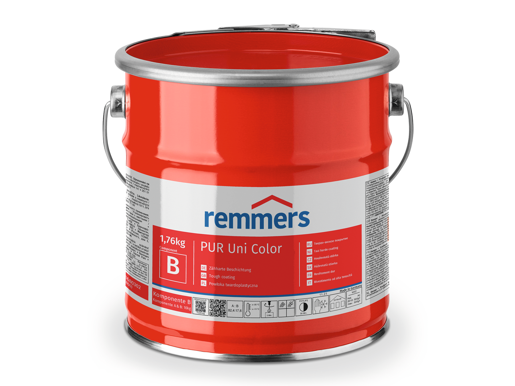 PUR Uni Color – Monochrome PU coating for floors | Remmers