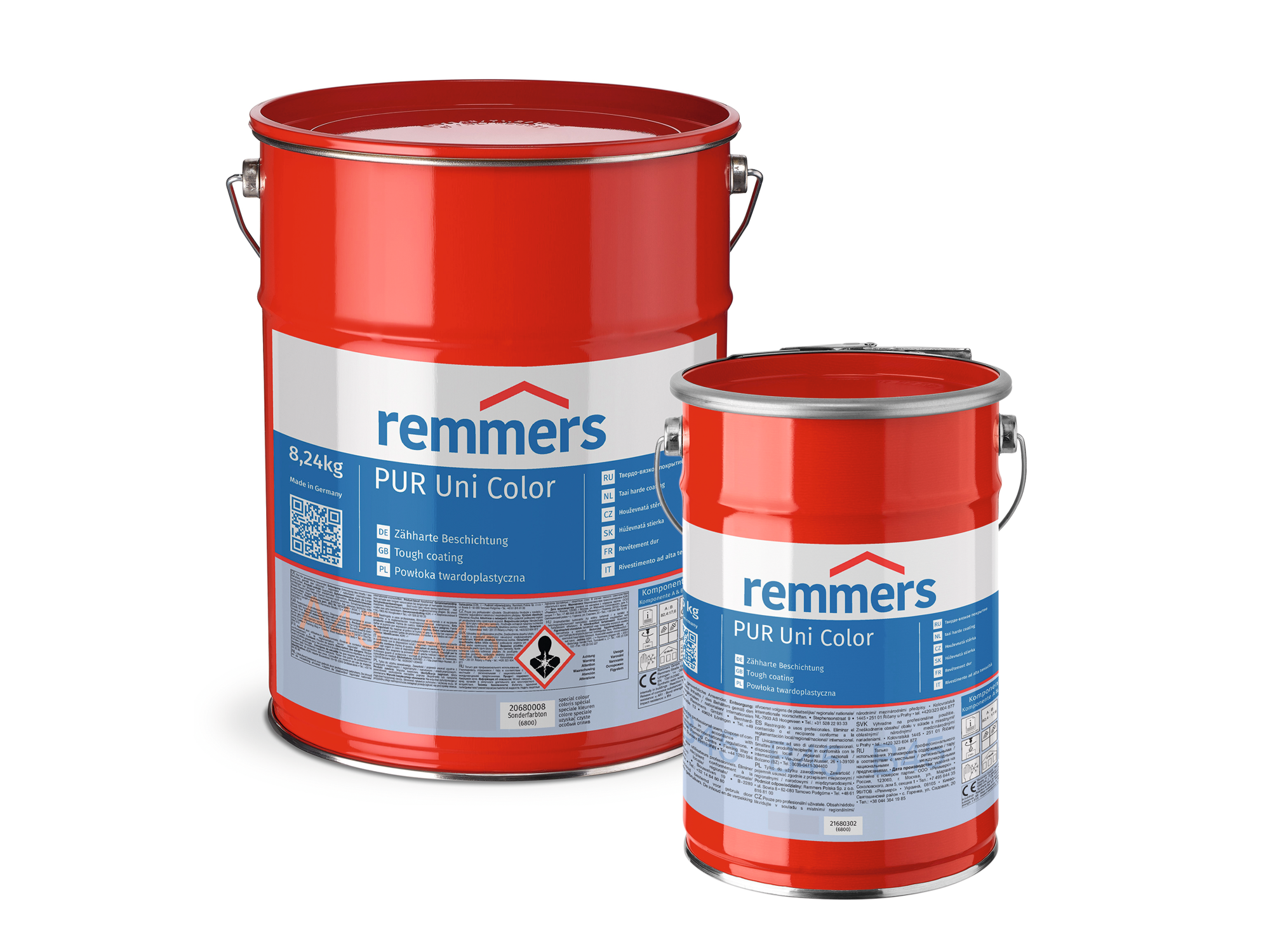 PUR Uni Color – Monochrome PU coating for floors | Remmers