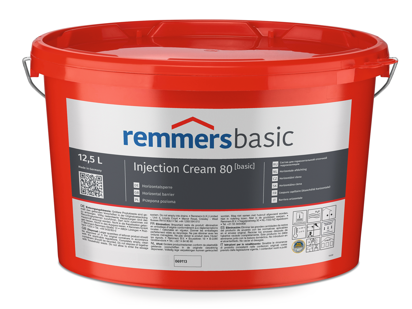 Injection Cream 80 [basic]: Przepona pozioma | Remmers