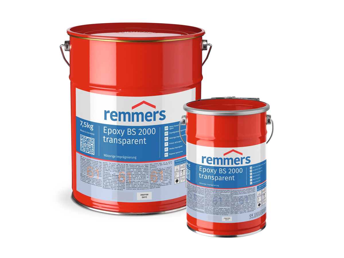 Epoxy BS 2000 Clear : Water-based impregnation | Remmers