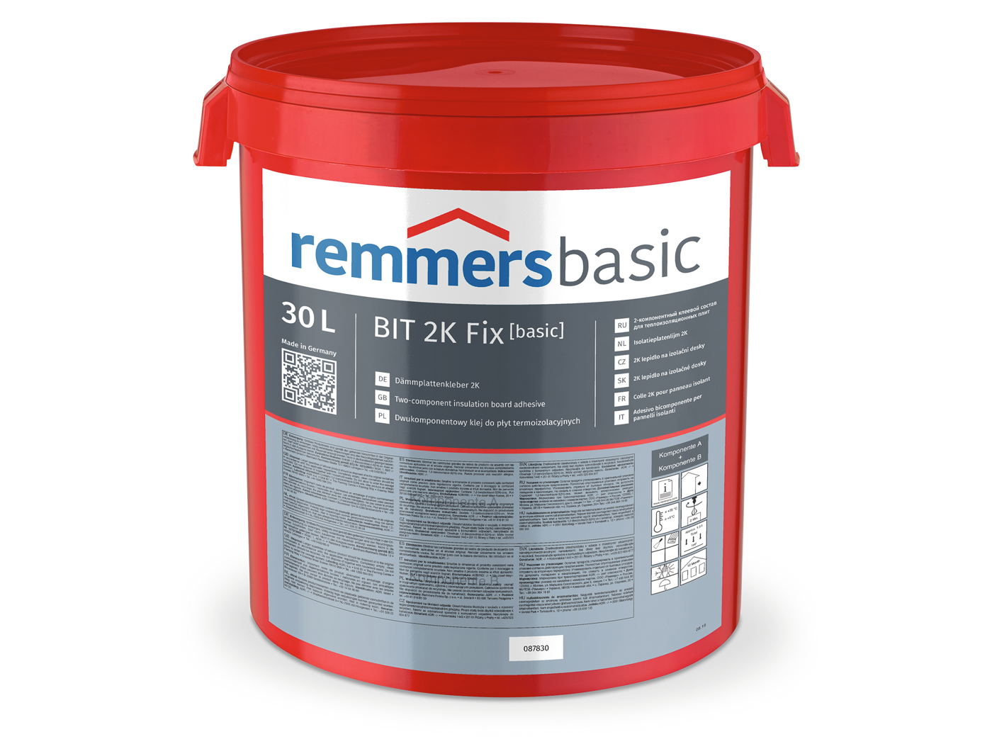 BIT 2K Fix [basic]: Isolatieplatenlijm 2K | Remmers