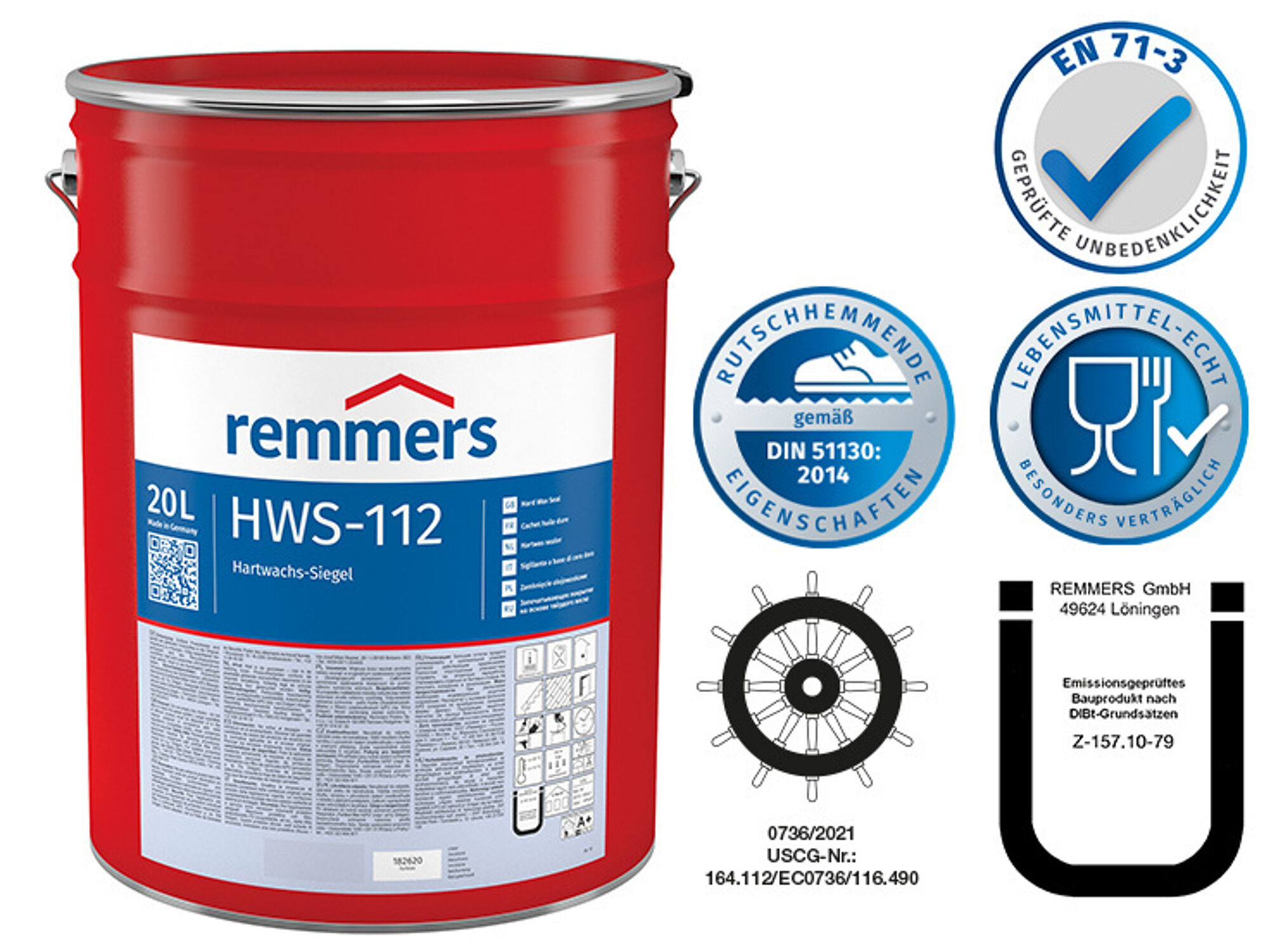 Starke Treppen – HWS-112 Hartwachs-Siegel & Aqua PL-413 Parkettlack ...